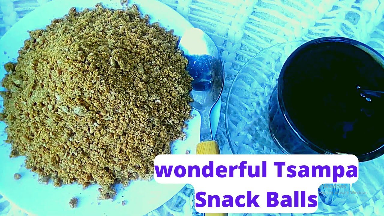 Wonderful Tsampa Snack Balls (roasted Tibetan barley flour) : Delicious ...