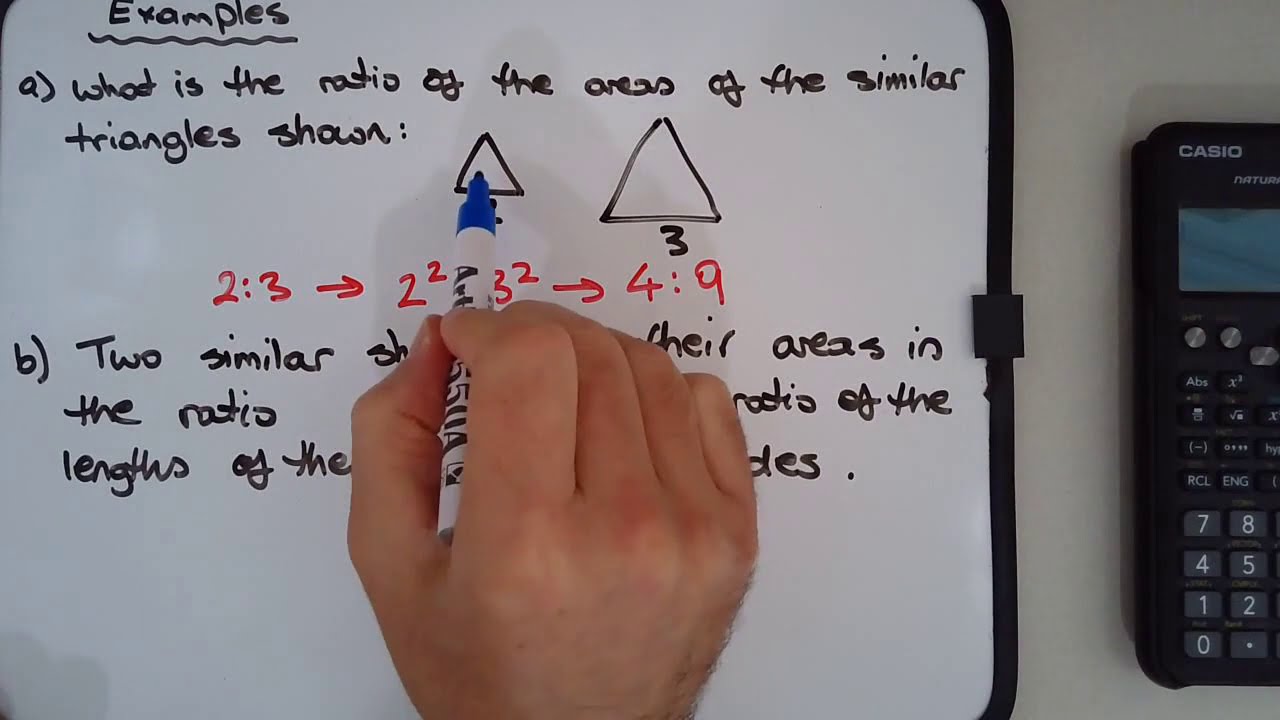 How to find area of similar shapes given the ratio or scale factor ...