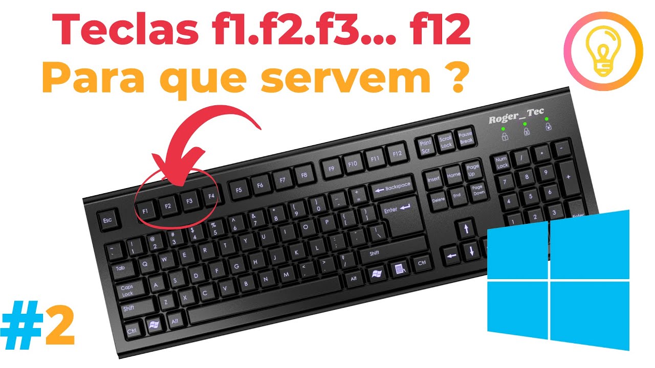 Para Que Servem As Teclas F1,F2,F3...F12 Do Teclado #2 - YouTube