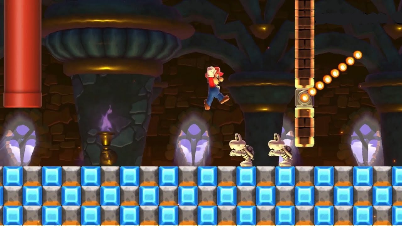 All Super Mario Bros. 3 Castles Remade in NSMBU Style - YouTube