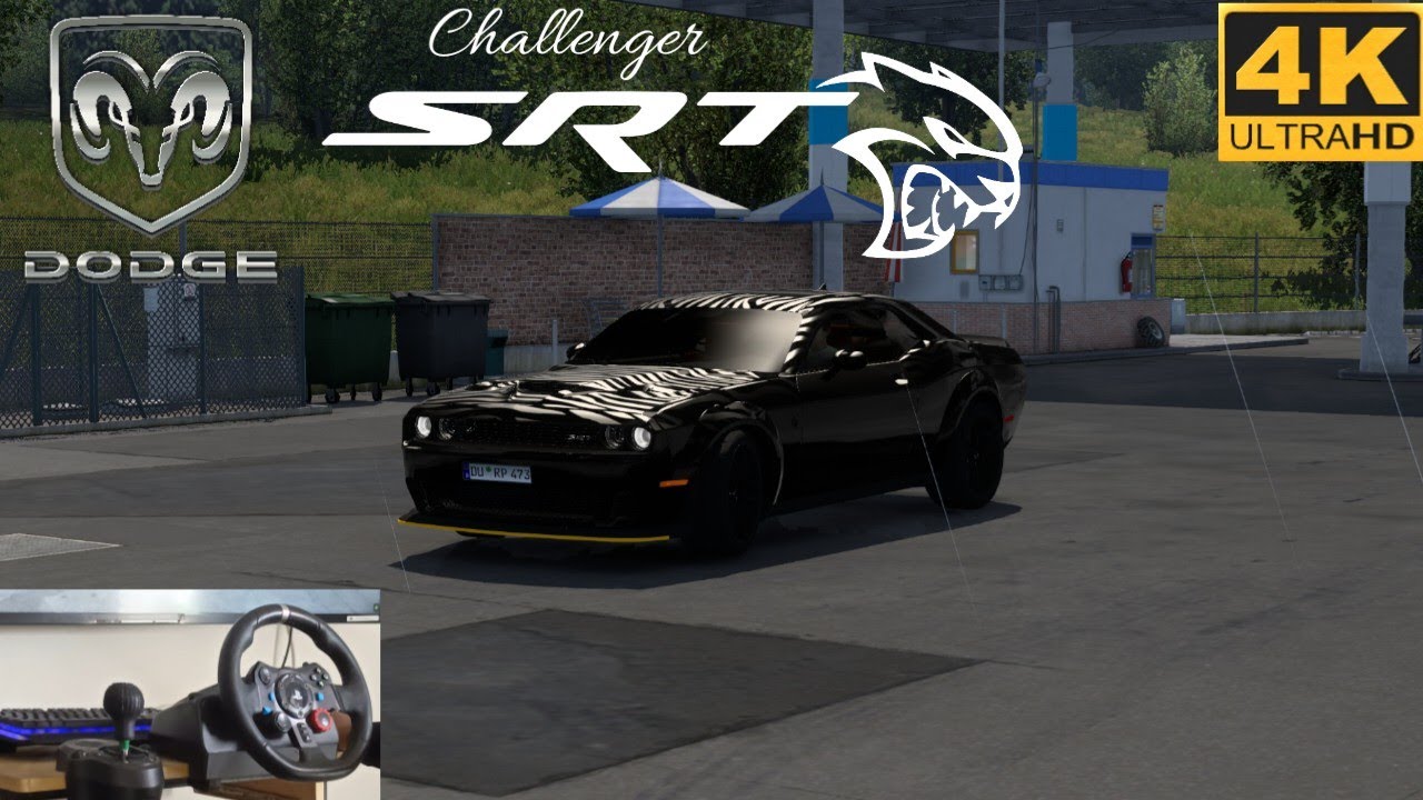 Dodge Challenger SRT hellcat sonic driving| Logitech G29 Gameplay | Ets ...