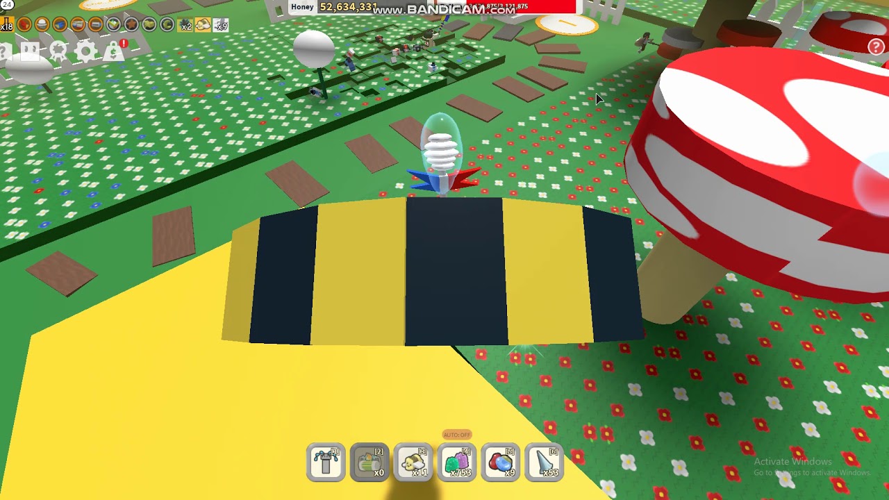 MEGA FARM | 100K POLLEN ! | Roblox Bee Swarm Simulator - YouTube