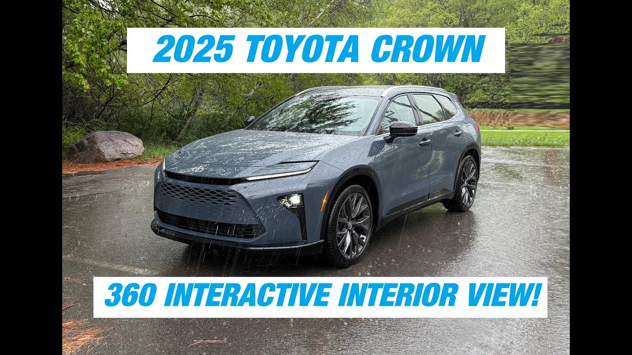 2025 Toyota Crown Signia Real-Life VR / 360° Interactive Interior Video ...