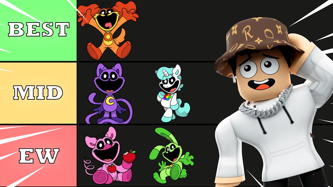 RANKING THE SMILING CRITTERS FROM POPPY PLAYTIME - YouTube