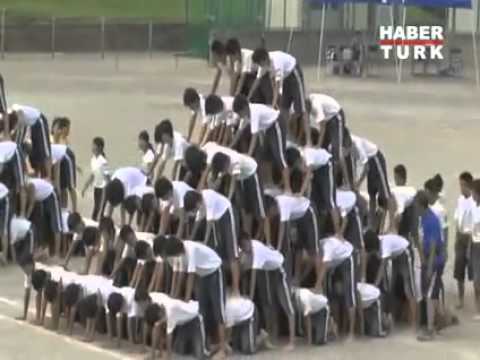 Pyramid By Students - YouTube