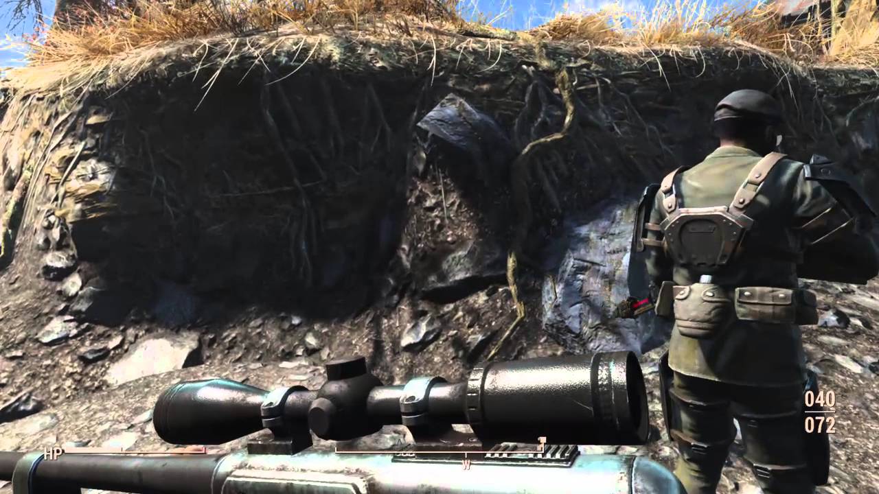 Fallout 4 ~ Artillery Strike on Gunners Sniper Nest.. - YouTube