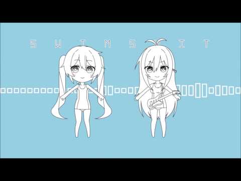 Swimsuit - Hatsune Miku for LamazeP【subtitles: PT / English / Romaji】Miku Hatsune【初音ミク】