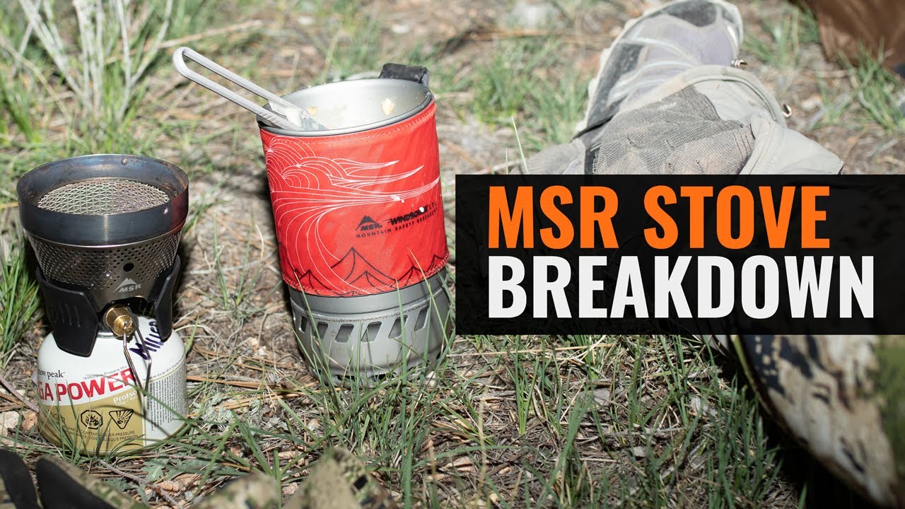 MSR Stoves Breakdown - YouTube