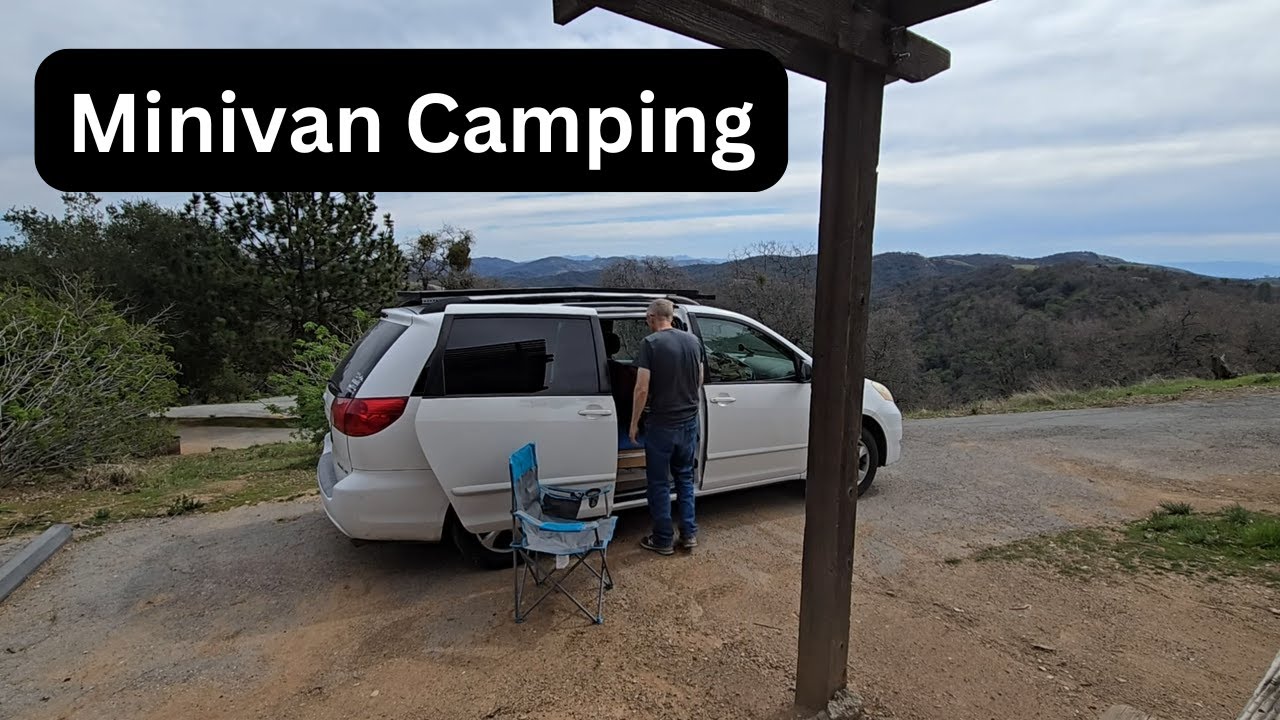 Old man camping in a minivan - YouTube