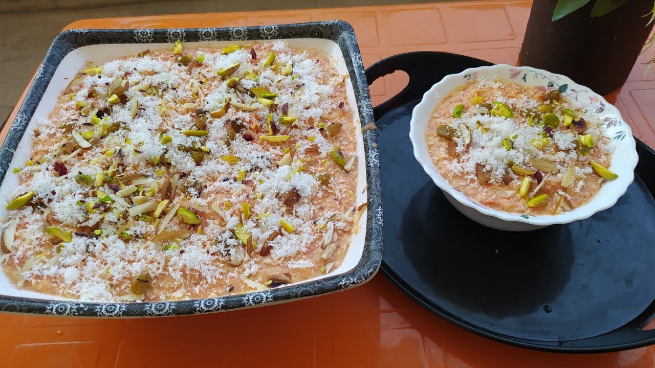 Gajrela. How to make Gajrela at home. simple and easy ingredients - YouTube