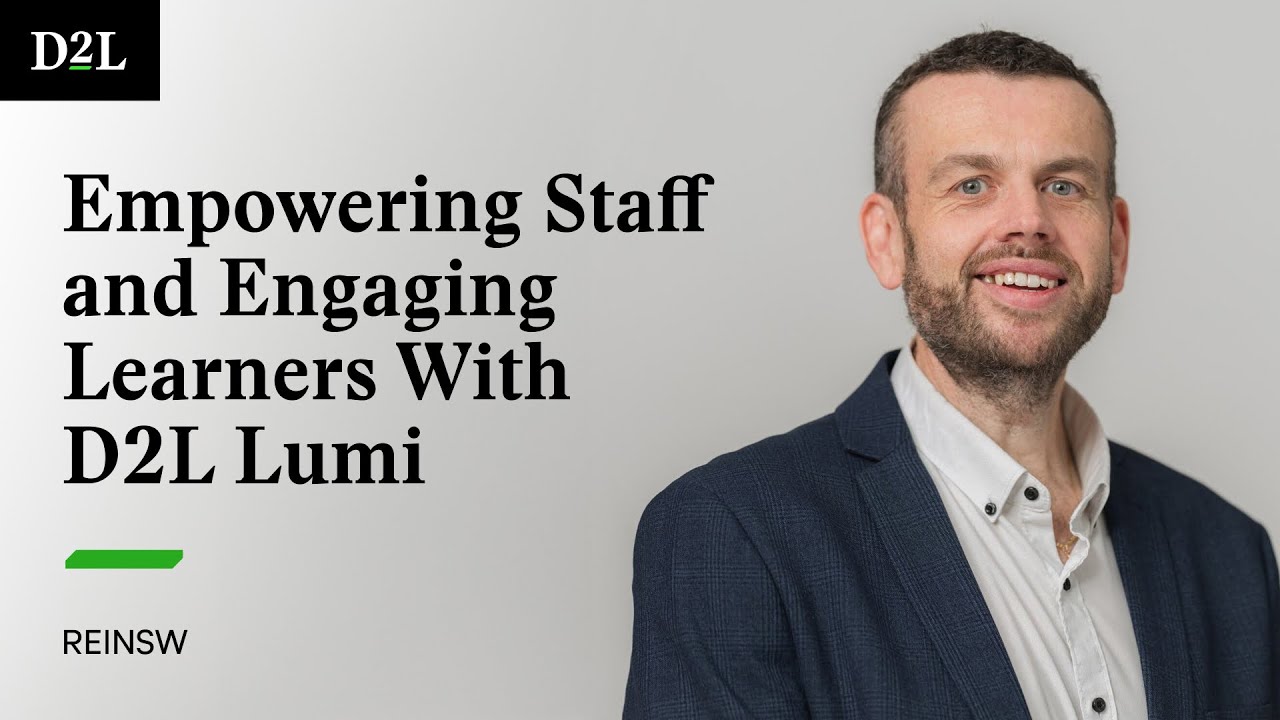 Empowering Staff and Engaging Learners With D2L Lumi - YouTube