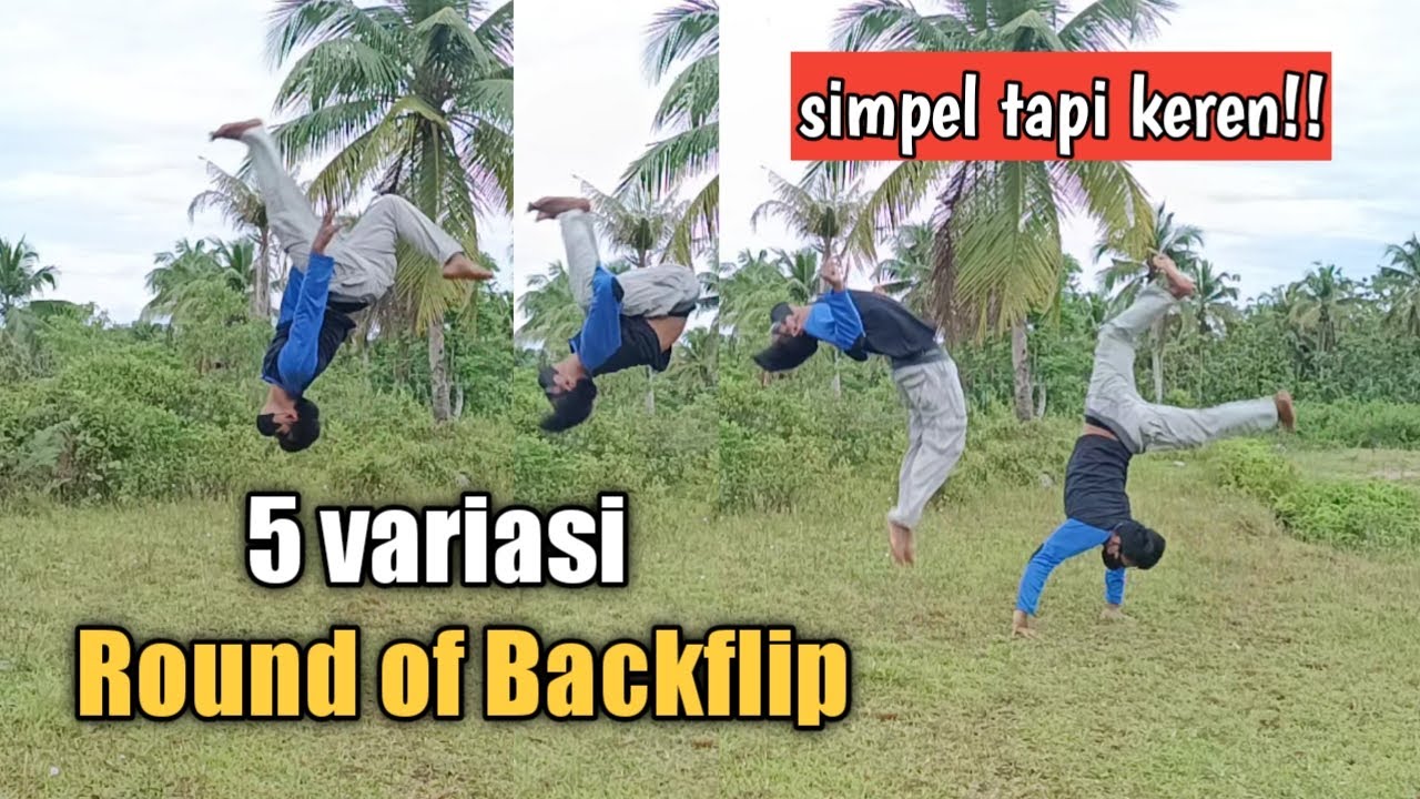 5 Variasi Round off Backflip (Salto Belakang) - YouTube