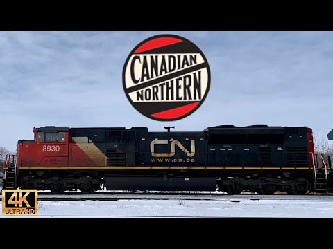 CN Railway: Train 810 Stops For Switching & Work #train #railway #video ...