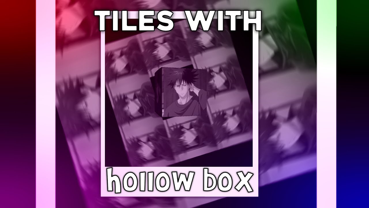 Tiles With Hollow Box || Advance 3d Tutorial On Alight Motion - YouTube