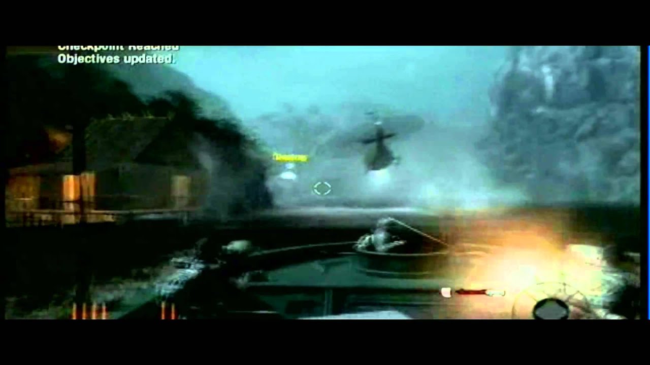 Call of Duty Black Ops river warfare with a boat gameplay video.wmv ...