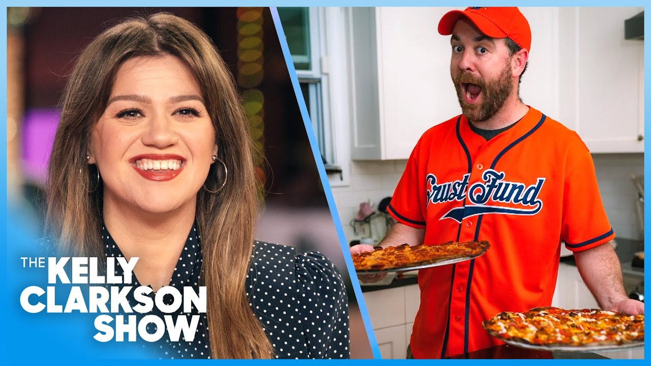 Kelly Clarkson Meets Founder Of Chicago's Crust Fund Pizza - YouTube