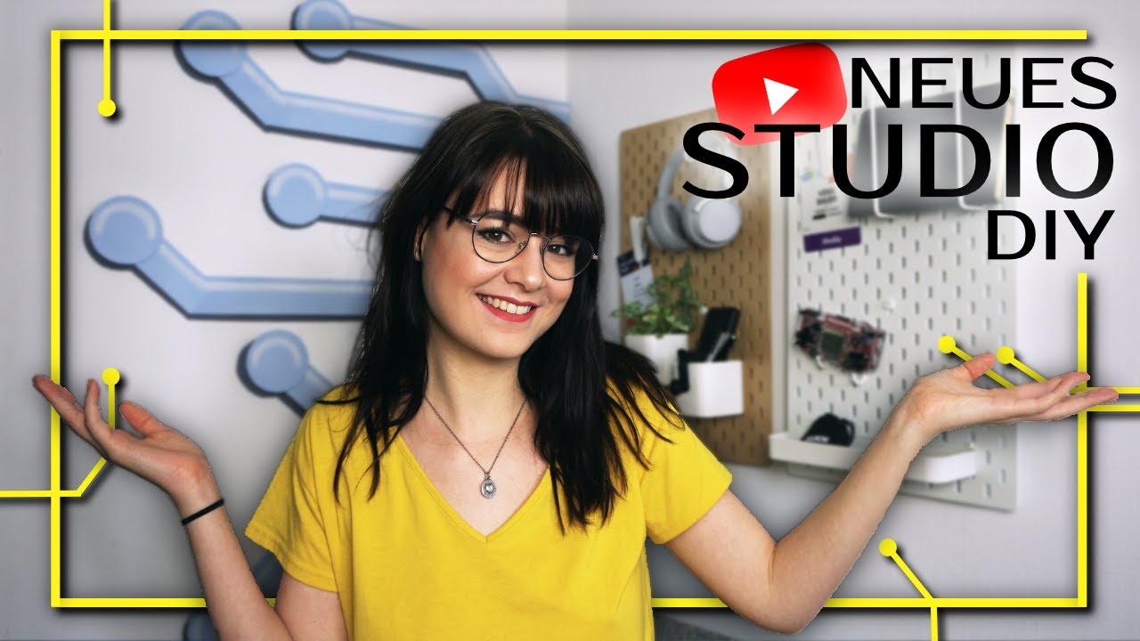 Mein neues YOUTUBE STUDIO | DIY Bau | Tech like Vera - YouTube