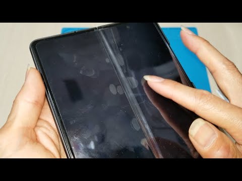 Samsung Z Fold 3 4 5 Inner Screen Protector Failing Poorly & Cracking ...
