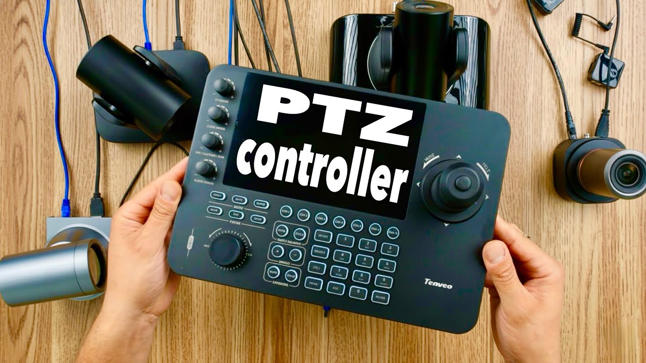 Control Your PTZ Cameras Like a Boss! Tenveo KB300 Pro Tutorial - YouTube