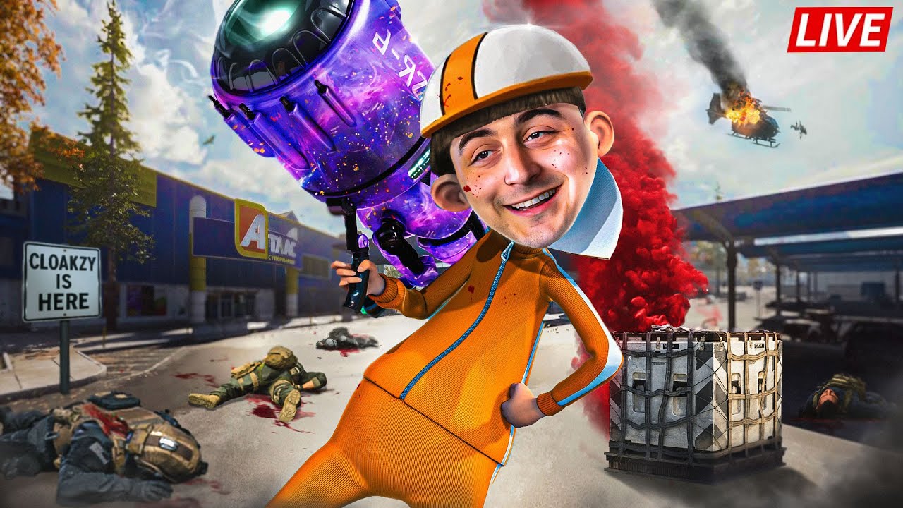 CLOAKZY RETURNS TO VERDANSK DAY 2 (WARZONE) - YouTube