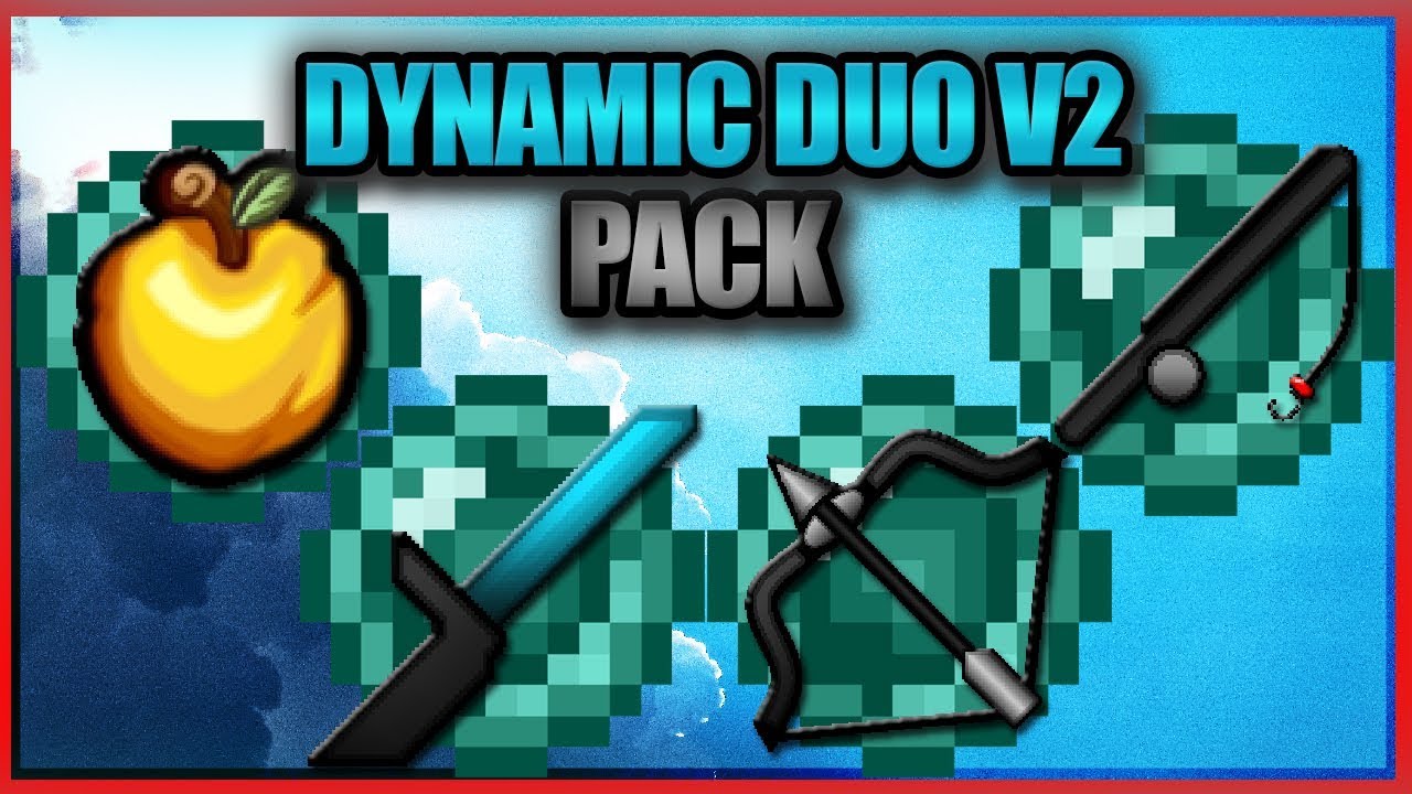 Minecraft PvP Texture Pack l Dynamic Duo v2 [1.7+1.8] ★ - YouTube