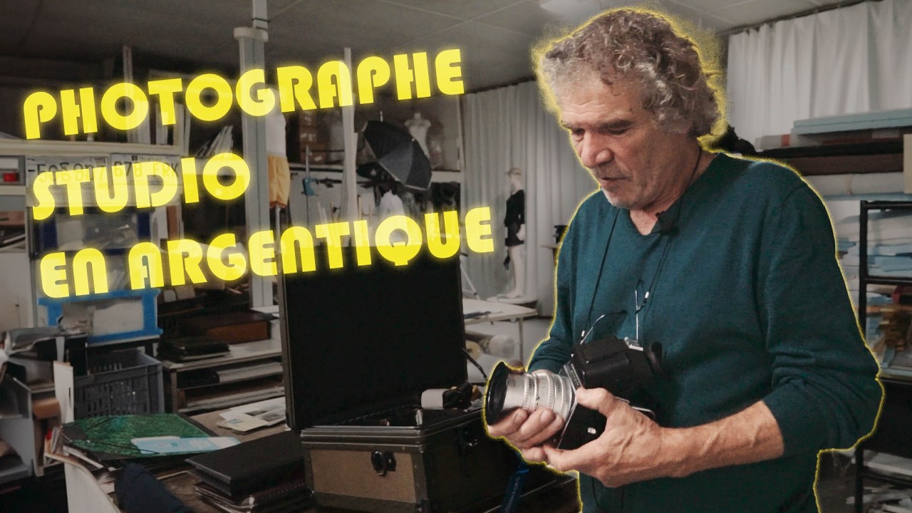 Tenir un STUDIO PHOTO ARGENTIQUE dans les années 1980 - YouTube