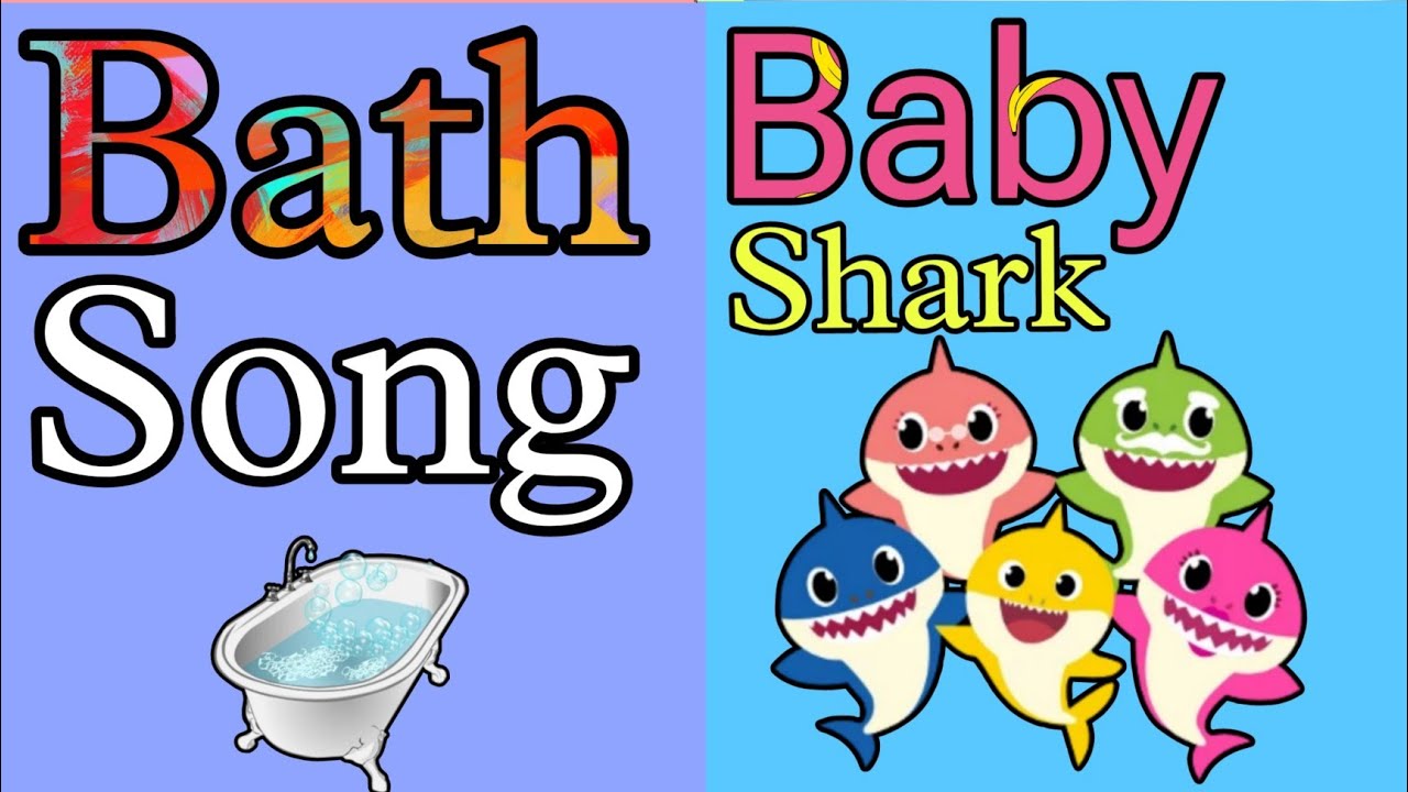 Bath song + Baby shark 🦈 Song | Nursery Rhymes and kids song | - YouTube