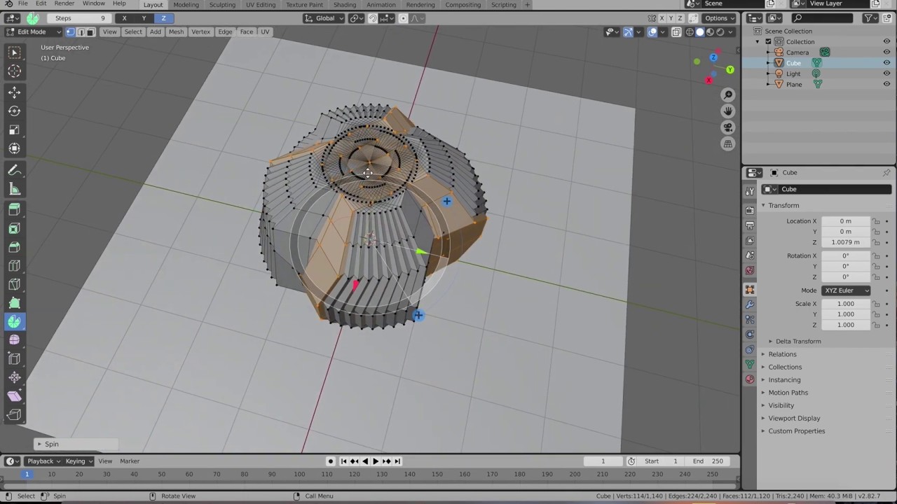 Blender 2.8: Introduction to Edit Mode and basic modelling - YouTube