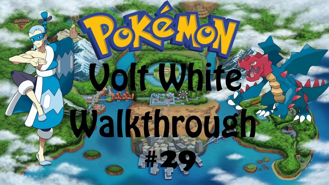 Pokemon Volt White Walkthrough Part 29 VS Brycen - YouTube