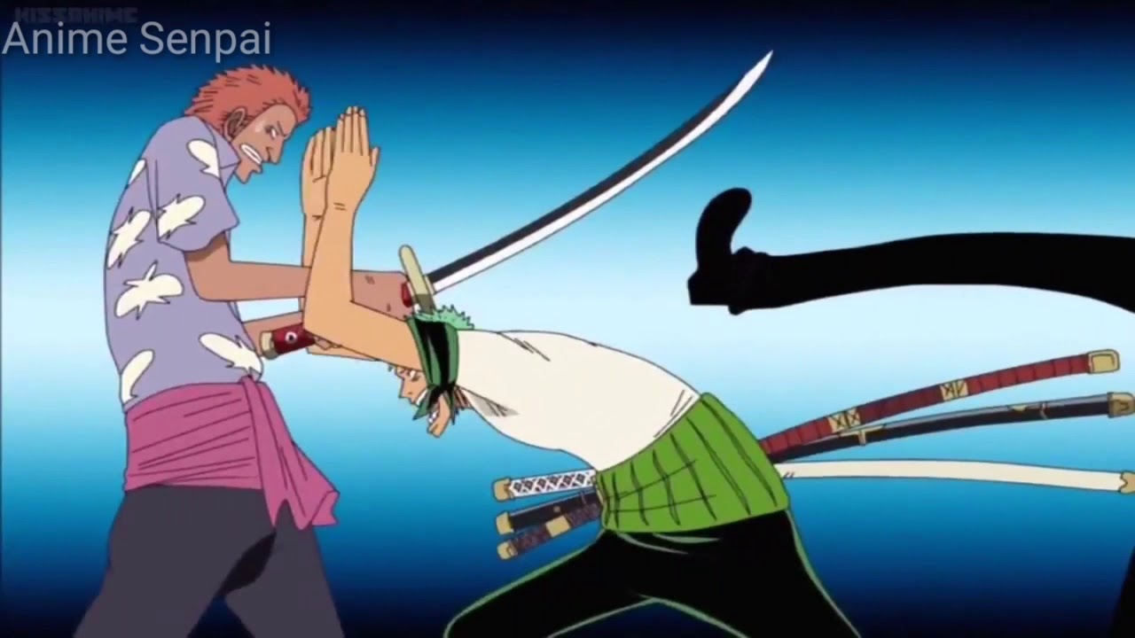 One Piece - Zoro Tries To Catch A Sword 😂😂 - YouTube
