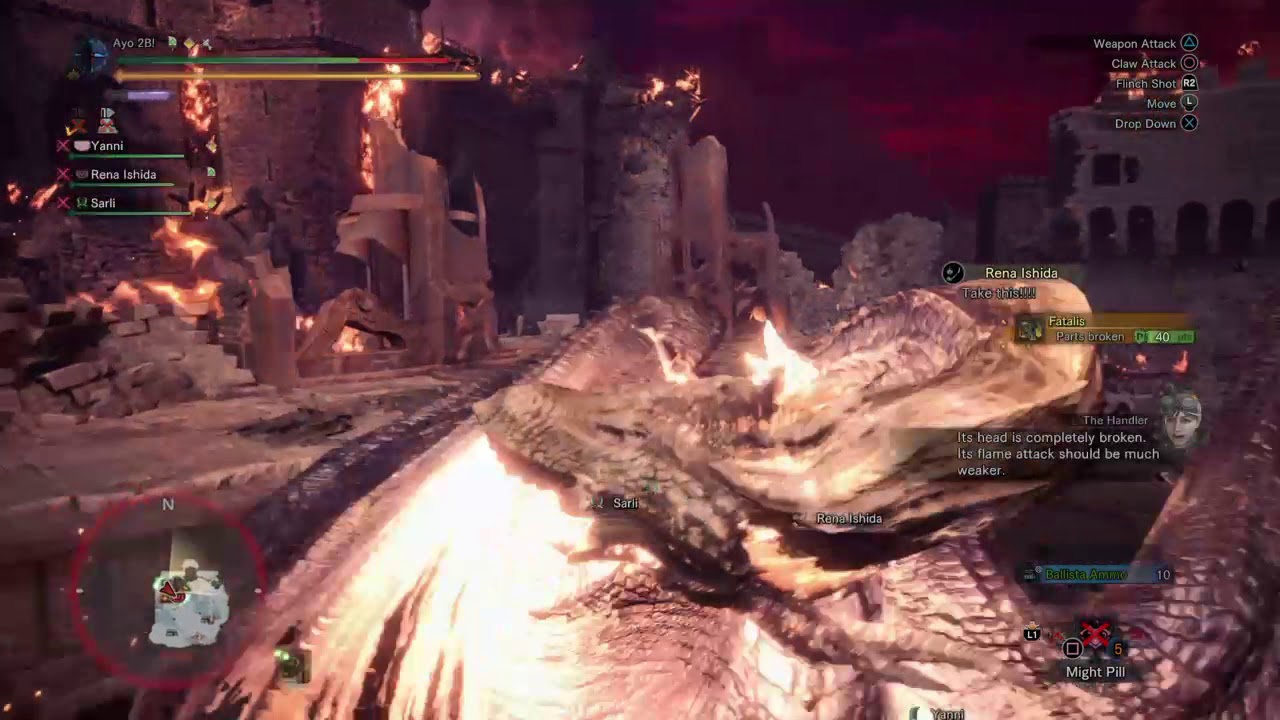 Monster Hunter World: Iceborne Fatalis hammer reads - YouTube