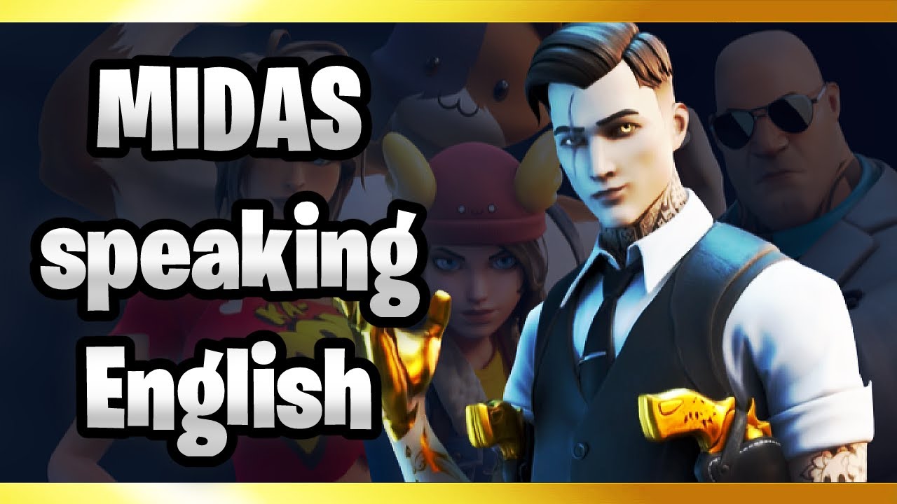 Midas Voice Impression + Interactions | Fortnite - YouTube