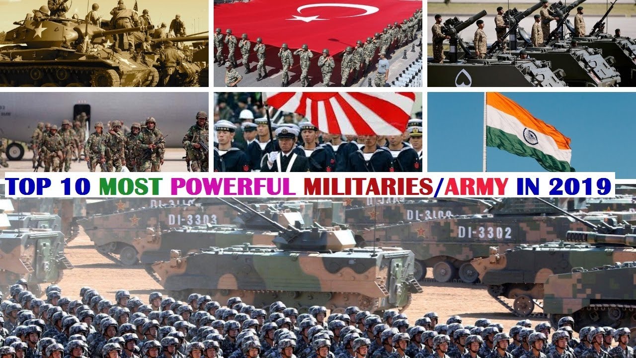 Top 10 Most Powerful Militaries in 2020 | Military/Army Comparison ...