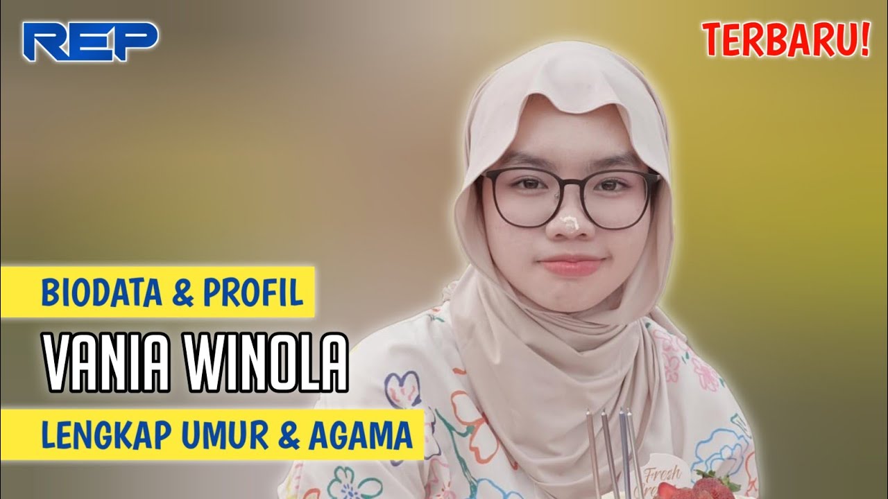 TERBARU! Biodata & Profil Vania Winola, Lengkap Umur & Agama - YouTube