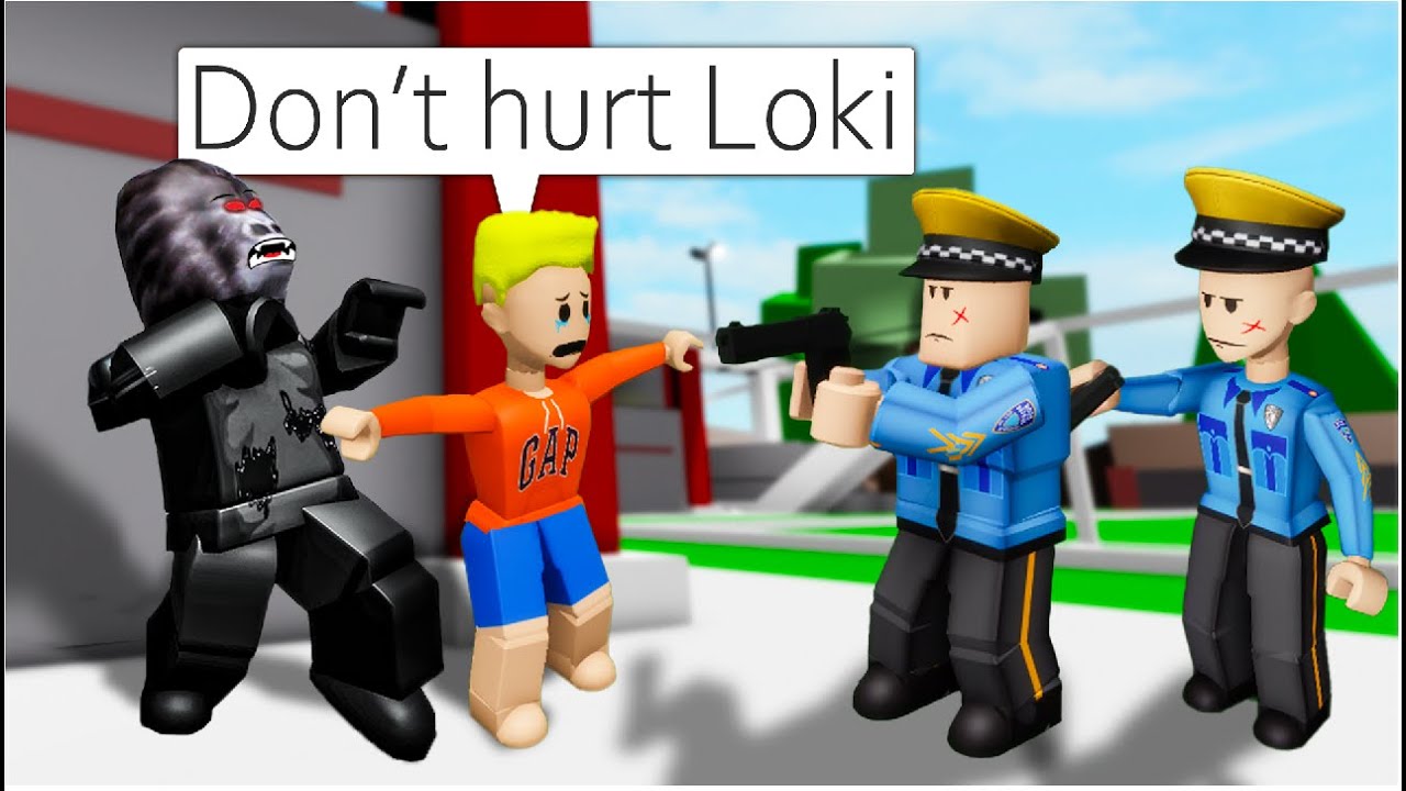 ROBLOX Brookhaven 🏡RP - FUNNY MOMENTS: Who Turned Loki Into King Kong ...