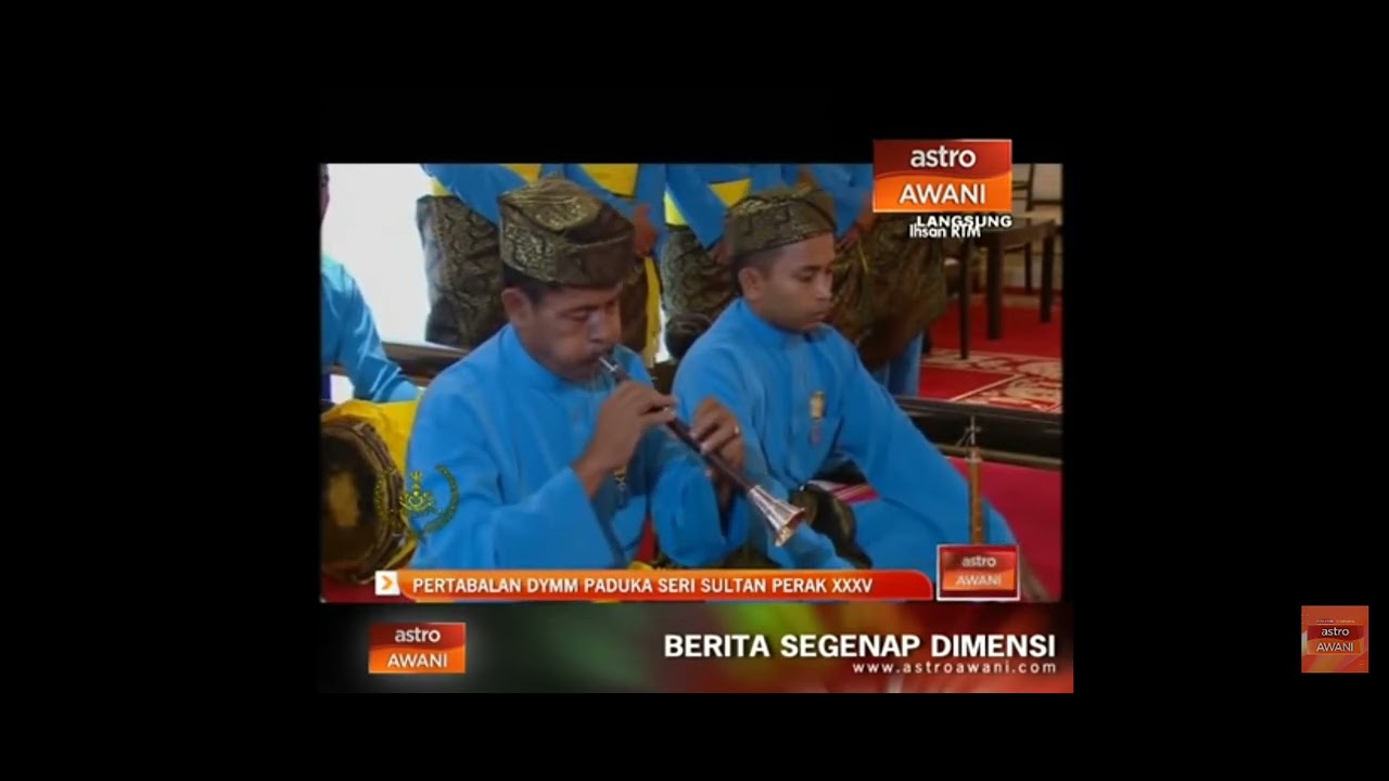 Nobat Diraja Perak 2015: Lagu Nobat Tabal - YouTube