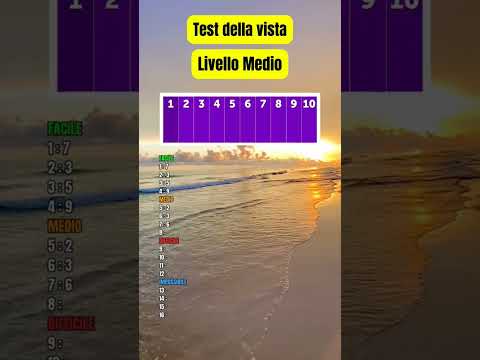 Test della vista #youtubeshorts #viralvideo - YouTube