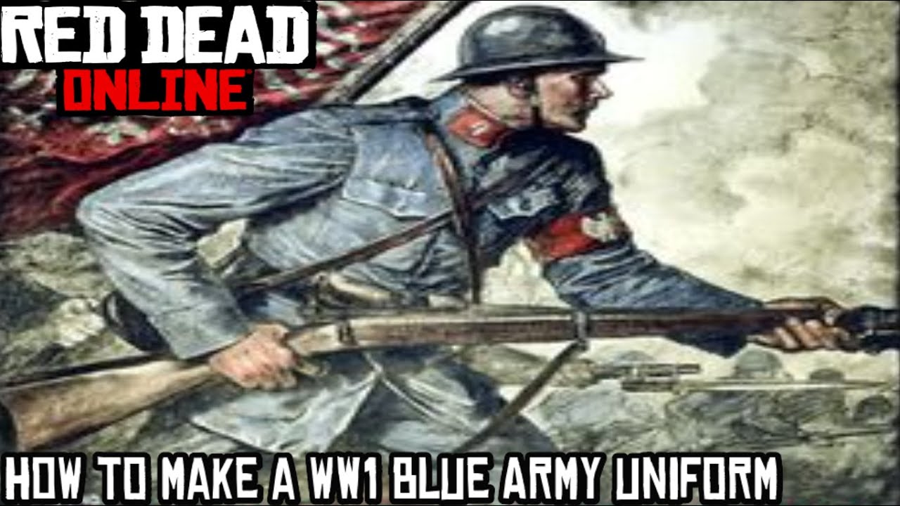 RDO: How to Make a WW1 Blue Army Uniform - YouTube