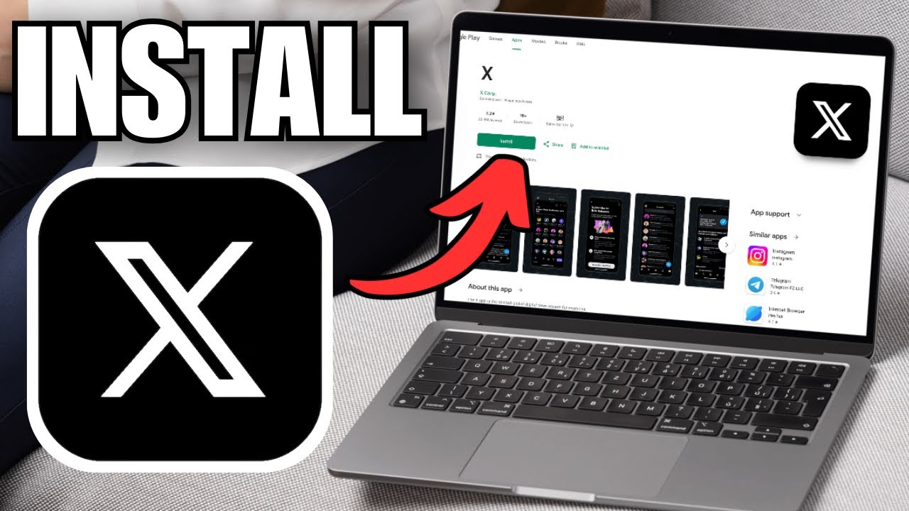 How To Download & Install X on Laptop & PC (Twitter) - YouTube