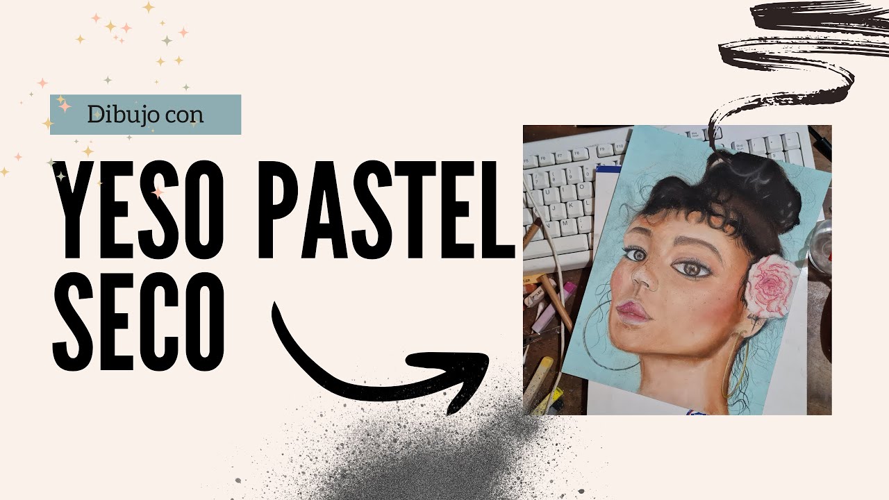 Arte con Yeso Pastel Seco: Creando un Retrato Realista - YouTube