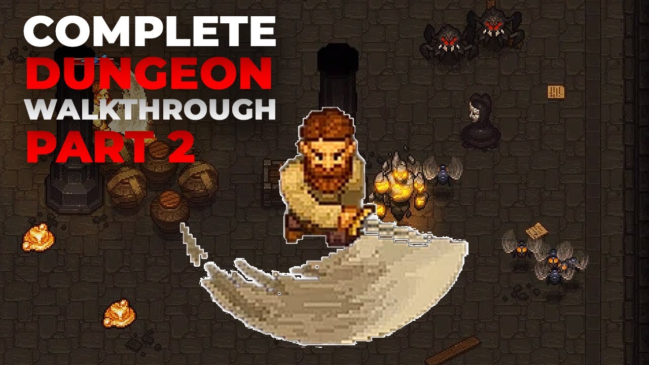 Graveyard Keeper - Complete Dungeon Walkthrough Part 2 (Floors 11-15) - YouTube