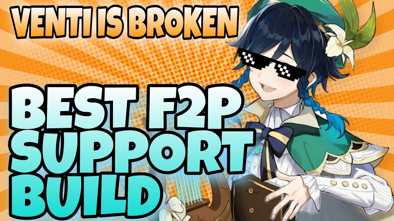 Venti is Broken || VENTI F2P SUPPORT BUILD || BEST SUPPORT OF GENSHIN ...
