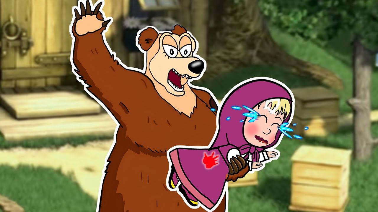 What Happen ? Bear . Don't Hit Masha . Please | Masha And The Bear ...