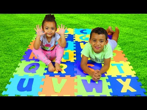 ABC Song | Alphabet Nursery Rhymes Songs for Kids with Leah's Play Time ...