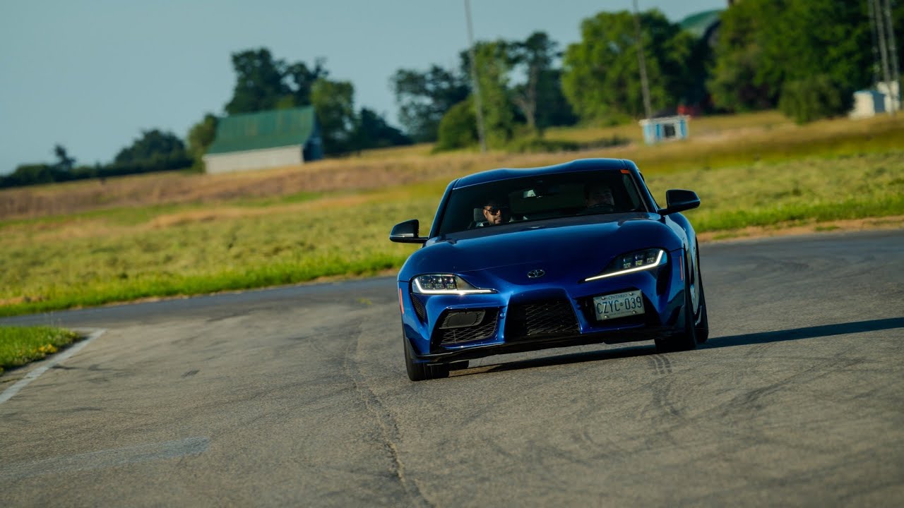 Supra GR - Toronto Motorsports Park - Touge Open Lapping Cayuga - YouTube