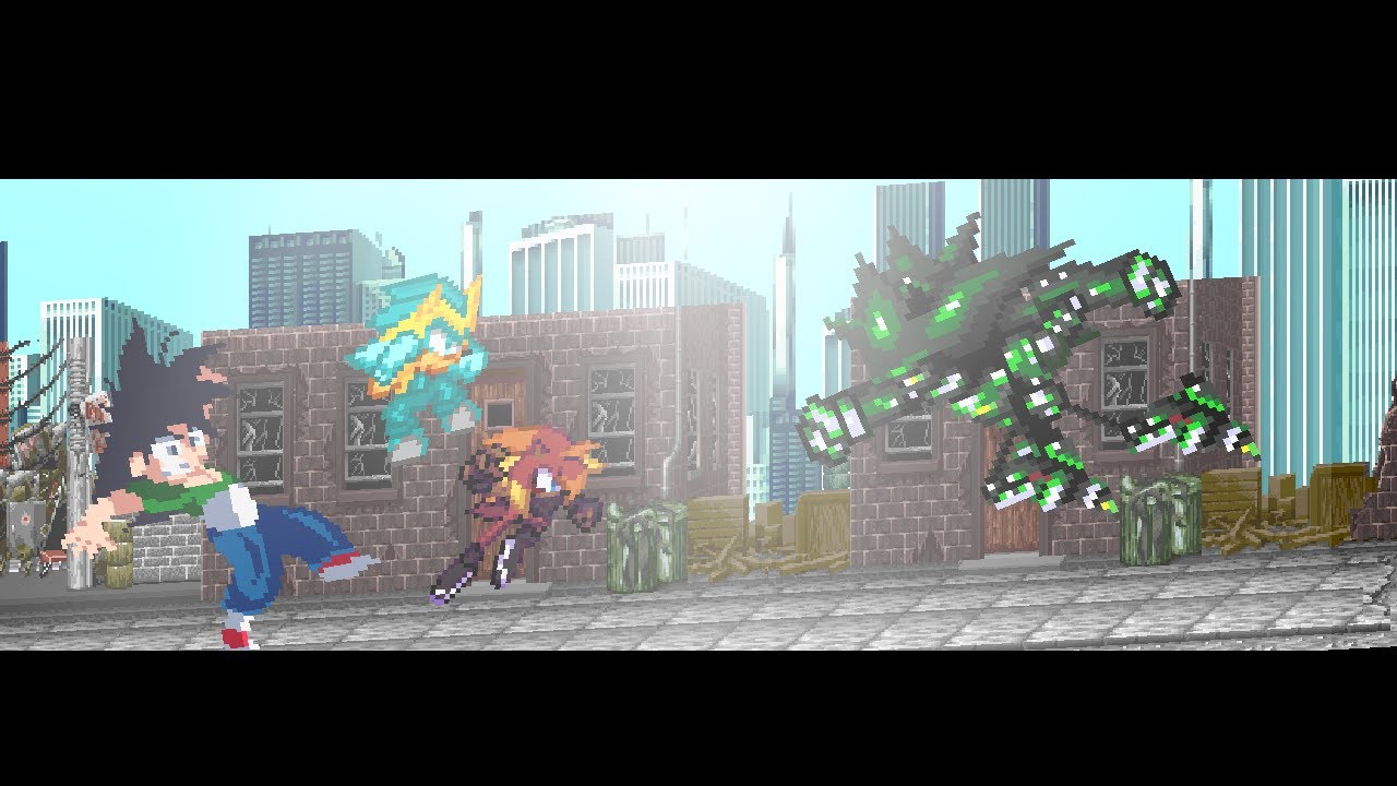 Gletch Episode 1: C.Mecha Battle - Sprite Animation - YouTube