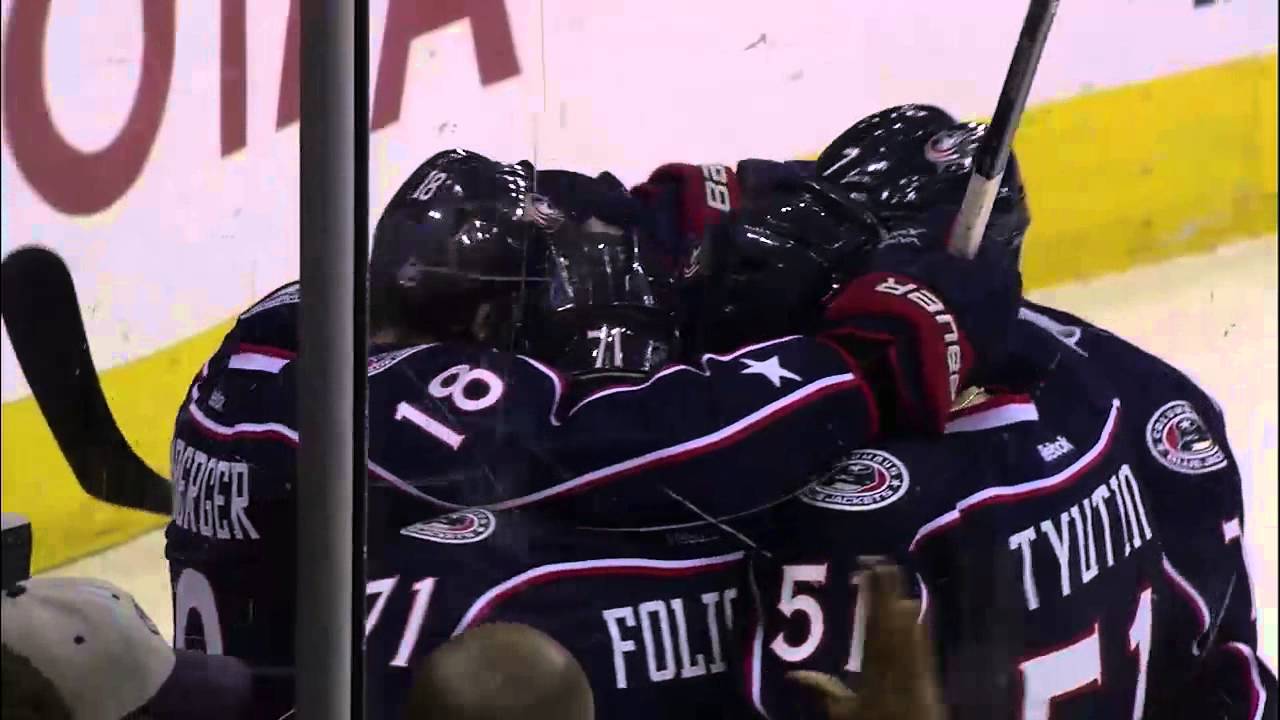 RJ Umberger's Second Goal - YouTube