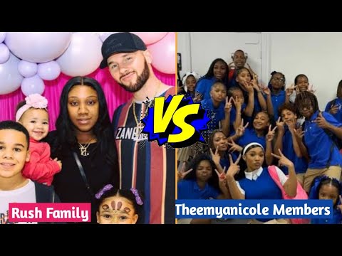 Theemyanicole members vs Rush Family (Real Name And Ages 2025 - YouTube