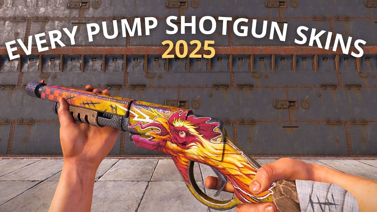 Rust Pump Shotgun Skins 2025 - YouTube