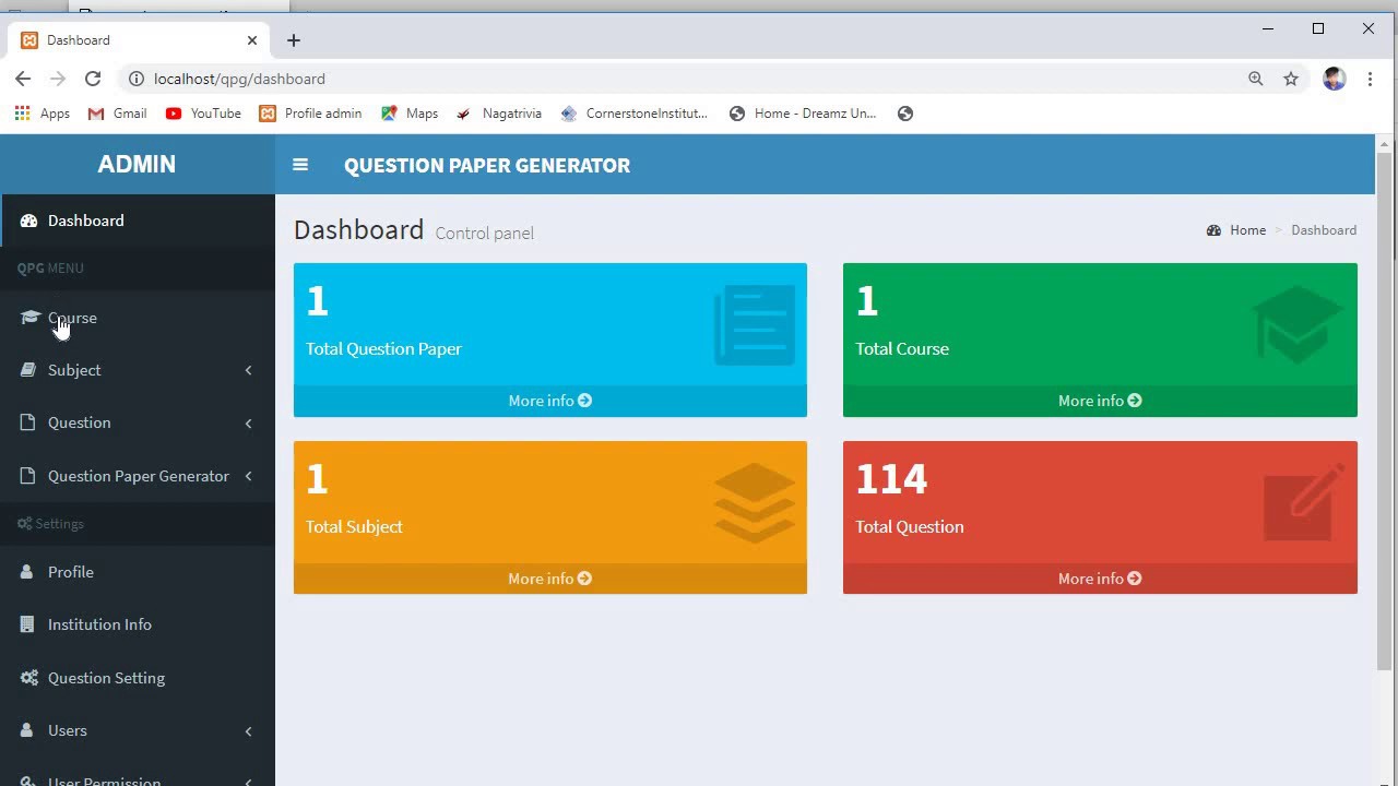 Latest Automated Question Paper Generator 2020 - YouTube